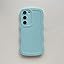 Amazon.com: UEEBAI Wave Frame Silicon Case for Samsung Galaxy S23 FE 5G Phone Case, Cute Wave ...