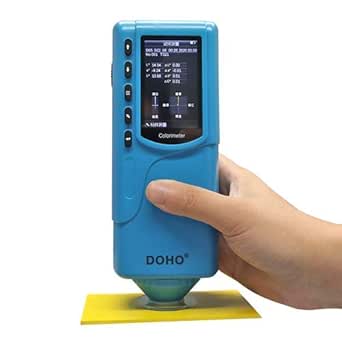 Amazon.com: Colorimeter Portable Digital Color Meter Color Testing ...