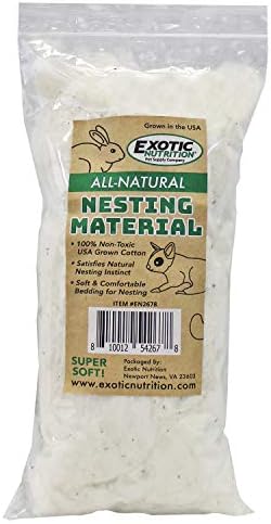 Amazon.com : All-Natural Nesting Material (4 oz.) - 100% Cotton Eco ...