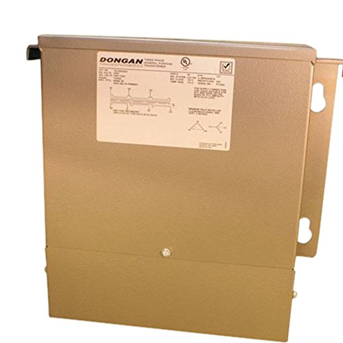 Dongan Transformer 76-6-264SH 3-Phase General Purpose Transformer, 6 ...