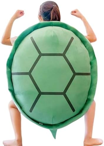 TANIOO 40 Inch Wearable Turtle Shell Pillows Weighted Stuffed Animal ...