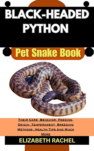 Amazon | BLACK-HEADED PYTHON Pet Snake Book: Their Care, Behavior ...