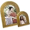 Amazon.com - Isaac Jacobs 2x3 Vertical Gold Arc Resin Picture Frame ...