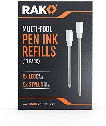 Amazon.com : RAK Multi-Tool Pen Ink Refills (10 Pack Combo) : Office ...