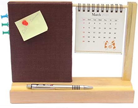 IVEI Warli Desk Calendar with Pin Board - Desk Organizer - Utility ...
