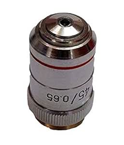 FZN Microscope Brass Objective with Brass caps, 100 X || Microscope ...