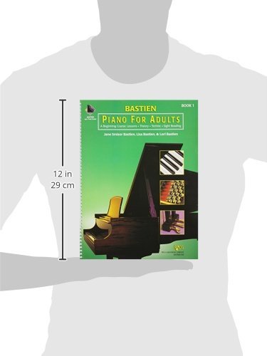 Snapklik.com : Bastien Piano For Adults, 1 Book/Online Access: A ...