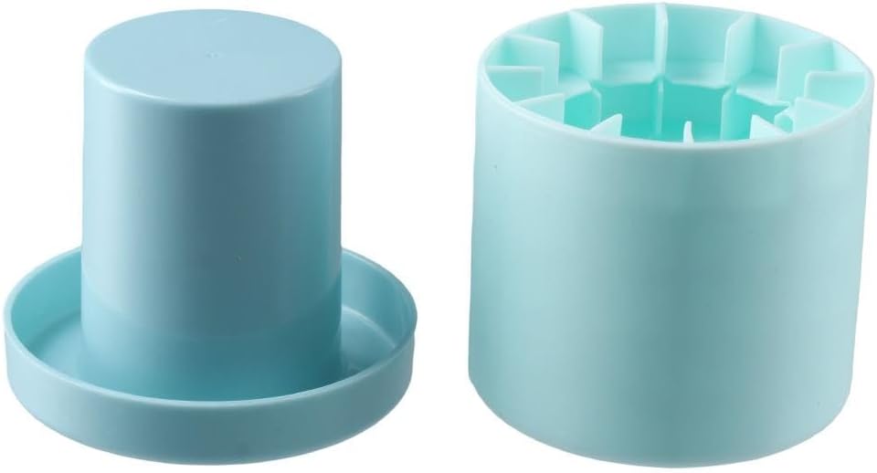 Amazon.com: hobbyme Cylinder Ice Cube Mold, 3D Silicone Ice Cubes Trays ...