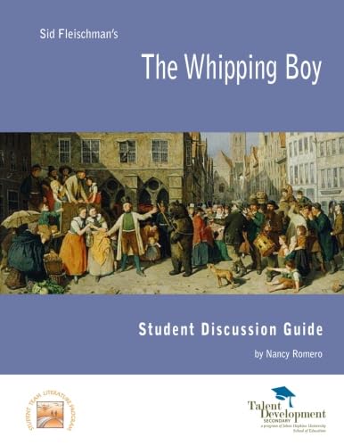 Amazon.com: The Whipping Boy Student Discussion Guide: 9781602403536 ...