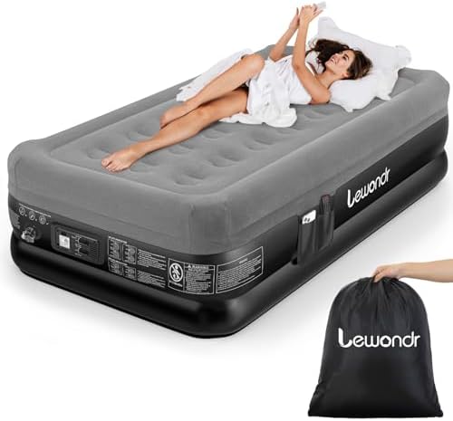 Amazon.com: Ivation EZ-Bed (Twin) Air Mattress with Frame & Rolling ...