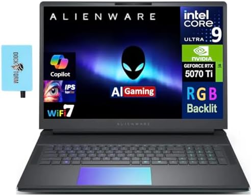 Alienware 18 Area-51 AI Gaming Laptop 18 pulgadas 120Hz IPS WQXGA ...