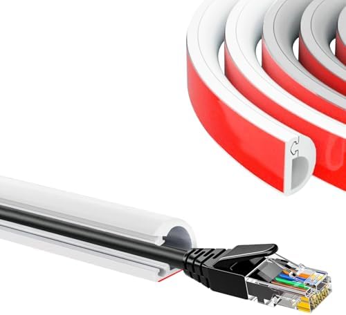 ADYAWEN Self Adhesive Cable Hider Cord Cover for Wires,Cord Hider for ...