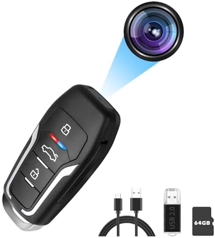 Amazon.com : Yhsfsveh Hidden Camera Car Key,Smart Baby Nanny Cam for ...