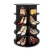 Amazon.com: SpaceAid 4 Tier Rotating Shoe Rack Tower, Spinning Shoe ...
