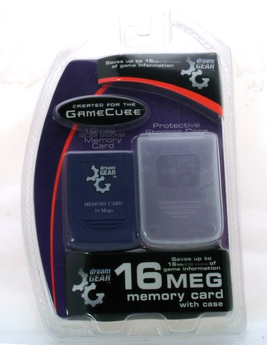 Amazon.com: Gamecube 16 Meg Memory Card with Case by Dream Gear : Video ...