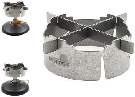 Amazon.co.jp: NEOROSS(ネオロス) チタン風防 延長ゴトク付き BRS-3000T対応 純チタン製 五徳付き風防 ...