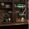 Amazon.com: Comfy Hour Labrador Retriever Dog Bookends, Black Resin ...