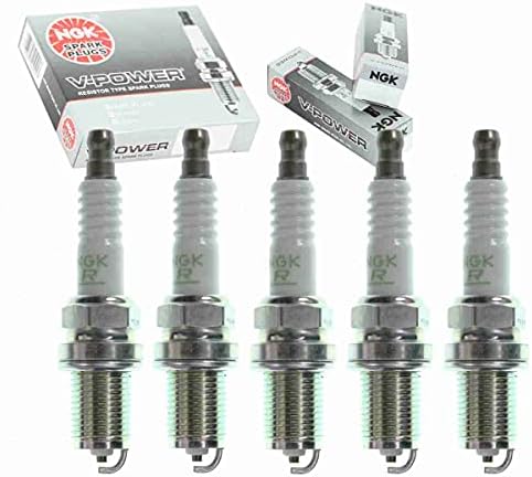 Amazon.com: 5 pc NGK V-Power Spark Plugs compatible with Volvo V70 2.3L ...