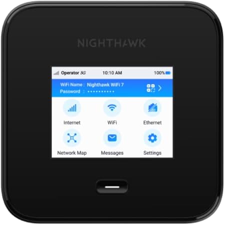 Netgear Nighthawk M7 Ultra 5G mmWave WiFi 7 Mobile Hotspot Router ...