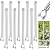 Amazon.com : Hicarer 9 Pcs 1-3/8" Chain Link Fence Post Extender 20 ...