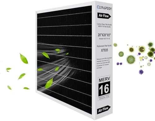 2024 Upgrade X7935 MERV 16 Air Filter Bundle，Carbon Clean Healthy ...