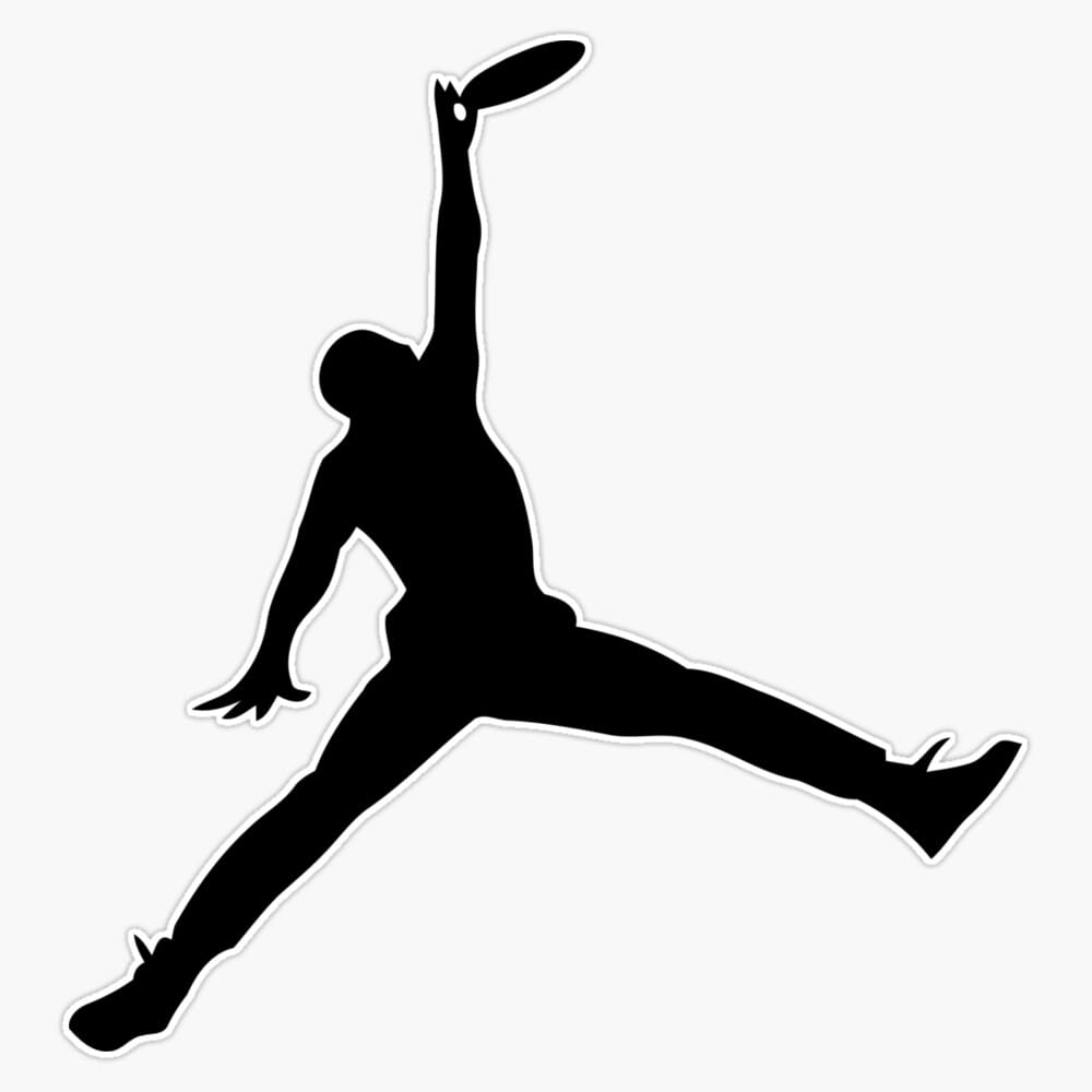 Amazon.com - Ultimate Frisbee Jump Vinyl Sticker Waterproof Decal ...