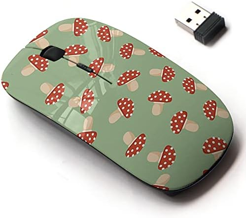 Amazon.com: 2.4G Wireless Mouse with Cute Pattern Design for All ...