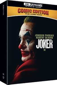 JOKER COMIC EDITION (4K Ultra HD + Blu-Ray): Amazon.it: Joaquin Phoenix, Robert De Niro, Zazie ...