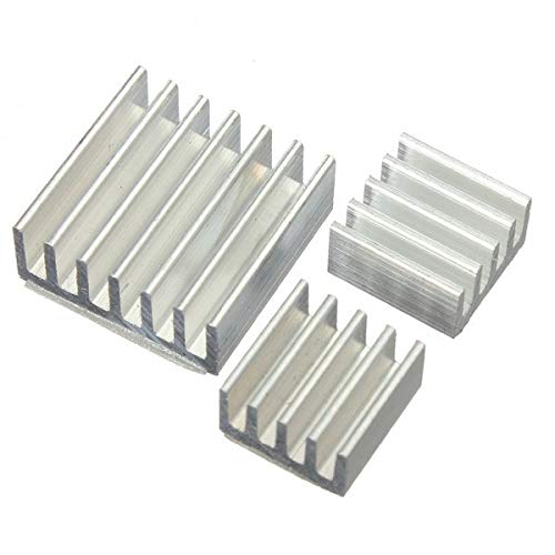 3Pc Self Adhesive 9x9mm Heat Sink for Arduino/Reprap / A4988 / DRV8825 ...