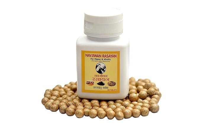 Buy Navjiwan Rasayan for Men | Shilajeet, Ashwagandha, Jaiphal | 100 ...