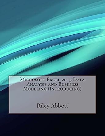 Buy Microsoft Excel 2013 Data Analysis and Business Modeling ...