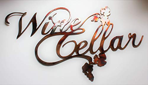 Amazon.com: Wine Cellar Metal Wall Sign 17" x 10" : Handmade Products