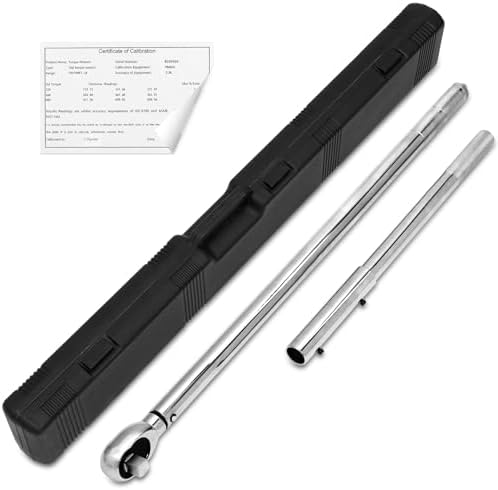 Potoge 3/4 Inch Drive Click Torque Wrench, Dual-Direction Precision ...