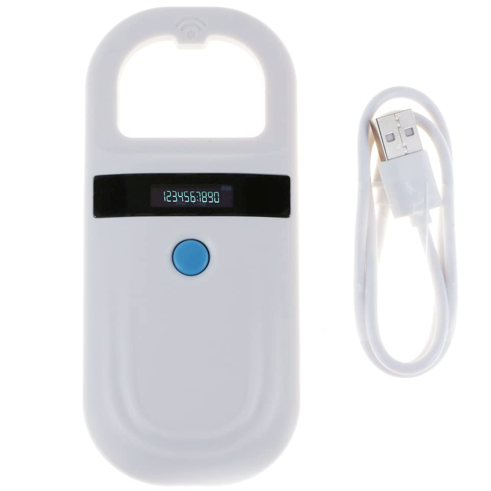 Buy Pet Microchip Scanner Animal Tag Scanner, Portable Handheld ...