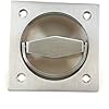 VINLIN 304 Stainless Steel Square Recessed Cup Ring Flush Pull Handle ...