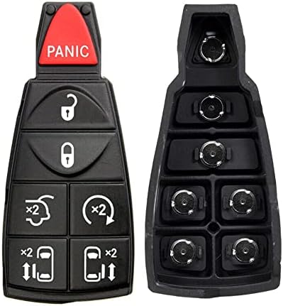 Amazon.com: Lot of 1x New Replacement Key Fob Fobik Rubber Button Pad ...