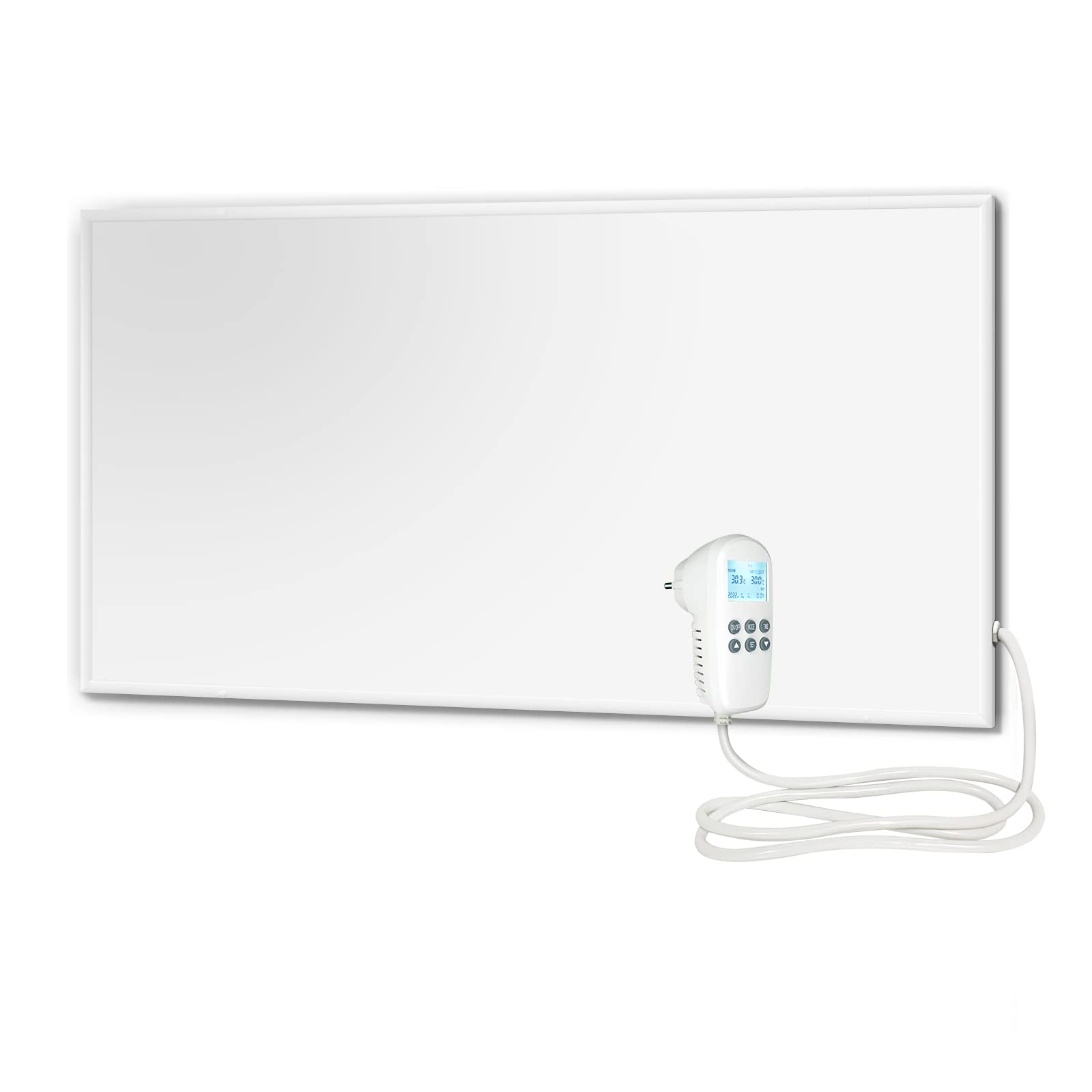 EVOKOR Infrared Heater with Thermostat 700 W, Infrared Heating Wall ...