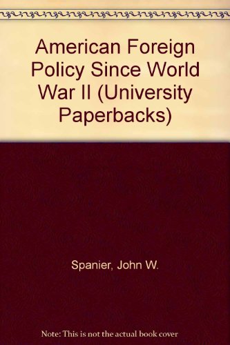 『American Foreign Policy Since World War II』｜感想・レビュー - 読書メーター