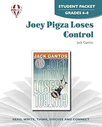 Joey Pigza Loses Control - Student Packet by Novel Units: Novel Units ...