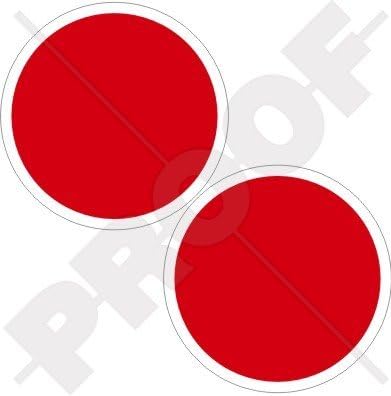 Japan Japanese Air Force Aircraft Roundels JASDF JMSDF 3" (75mm) Vinyl ...