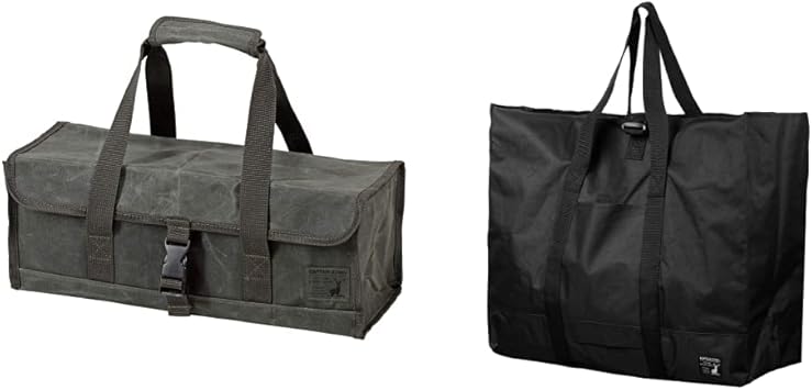 Amazon | キャプテンスタッグ(CAPTAIN STAG) アウトドア バッグ ツールボックス ツールバッグ 収納 綿帆布 Mサイズ オリーブ UL-2043 & 【Amazon.co ...