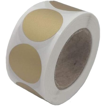 2.5 cm Scratch Off Stickers - Round Circle Silver, Pack of 150 : Amazon ...