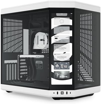 Amazon.com: HYTE Y70 Touch Dual Chamber ATX Mid Tower Modern Aesthetic ...