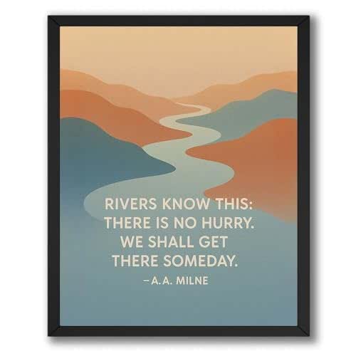 Amazon.com: InkFlow Inspirational Quote Poster - Motivational Wall Art ...