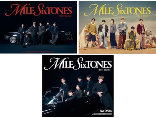Amazon.co.jp: 【全3形態セット(Blu-ray)・特典3種付き】MILESixTONES -Best Tracks- (初回盤A＋初回盤B＋通常盤) SixTONES ベスト ...