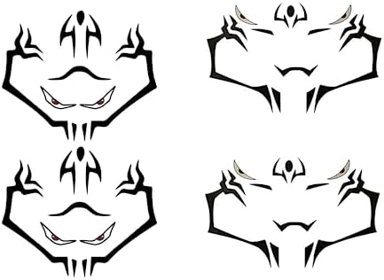 Amazon.com : Ryomen Sukuna Tattoo Face Tattoos Temporary Sticker ...