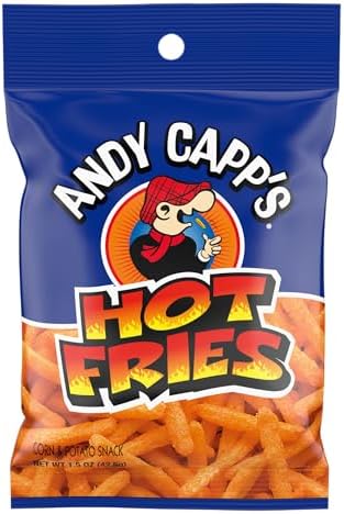 Amazon.com: Andy Capp's Hot Fries, 3 oz, 7 Pack