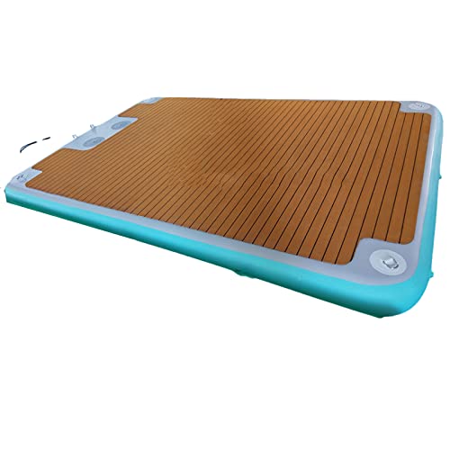 Inflatable Floating Island Pier Inflatable Floating Water Bed Floating ...