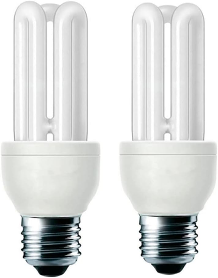 Royalux 2PACK CFL Full Spiral Energy Saving Light Bulbs 18w = 90W ES ...