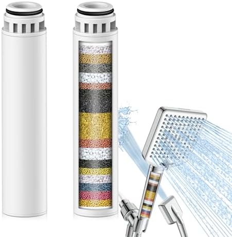 Homlord Shower Filter Replacement Cartridge for Handheld Shower Head ...